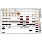 Rusk Deepshine Color Wall Chart - Color Mid-Atlantic